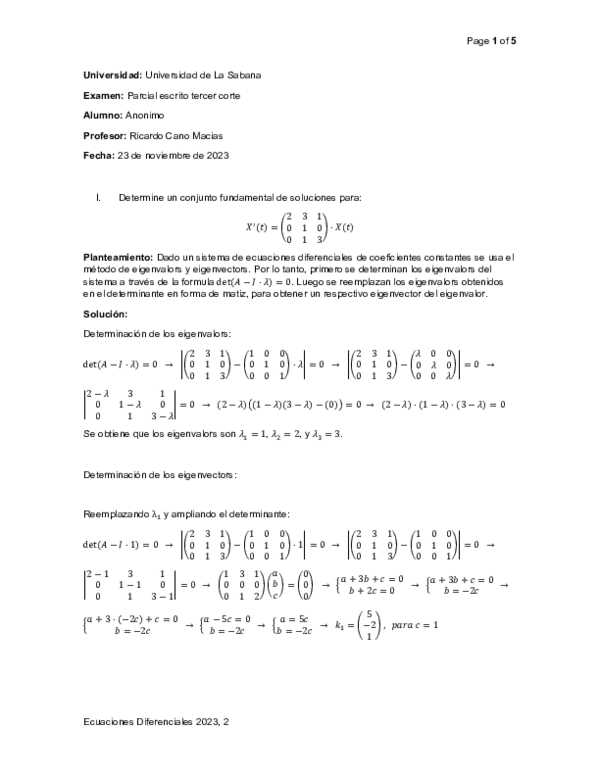 (PDF) Solución Parcial final