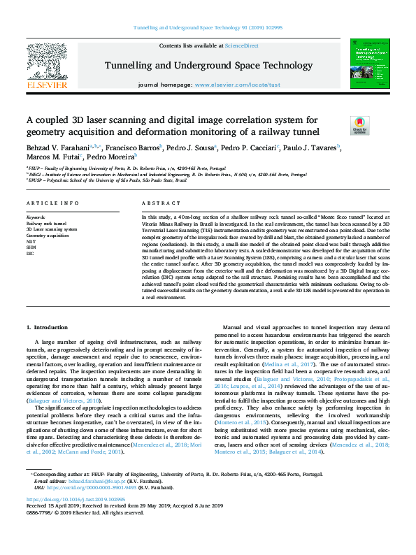 Pdf A Coupled 3d Laser Scanning And Digital Image Correlation System For Geometry Acquisition