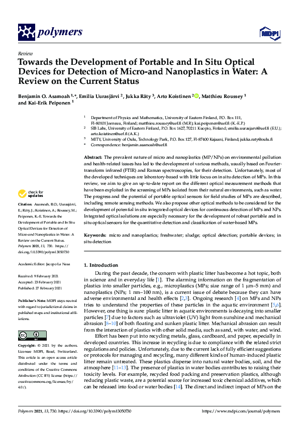 (PDF) Towards the Development of Portable and In Situ Optical Devices ...