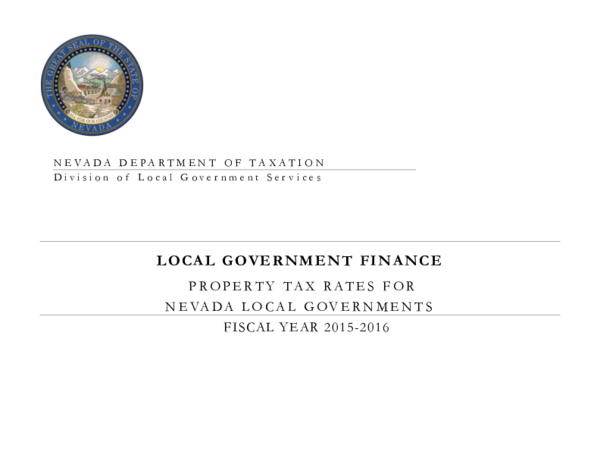 (PDF) Local Government Finance