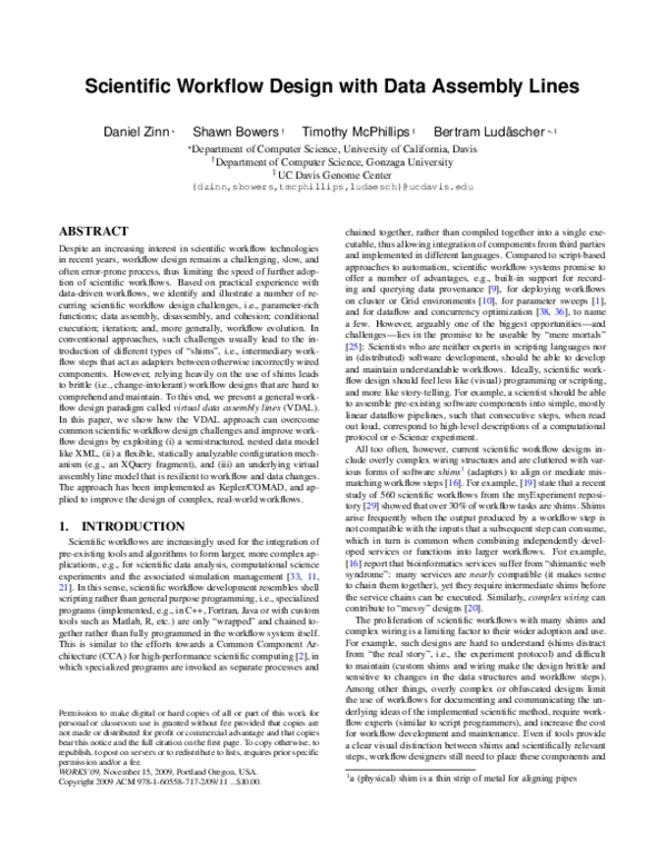 (PDF) Overcoming Workflow Design Challenges with VDAL Approach