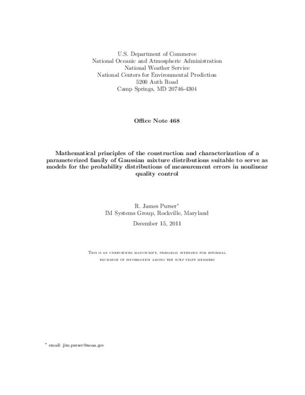 (PDF) Mathematical principles of the construction and characterization ...