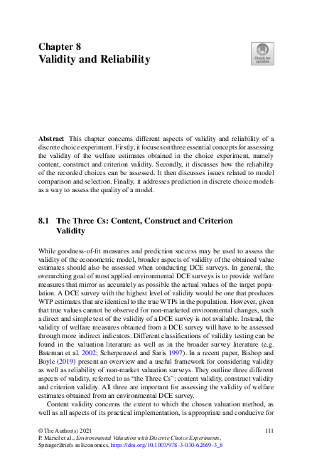 (PDF) Validity and Reliability