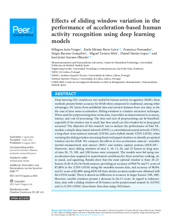 (PDF) Effects of sliding window variation in the performance of acceleration-based human ...