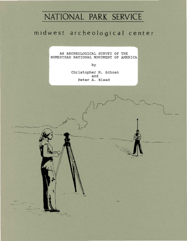 (PDF) Archeological Survey of the Homestead National Monument of America