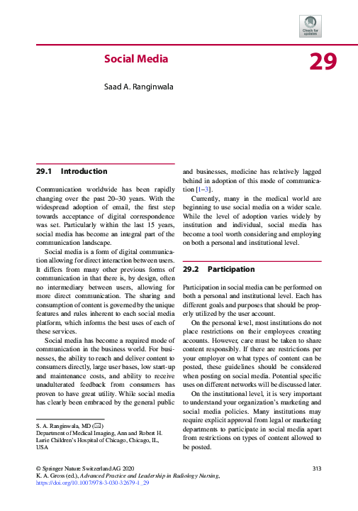 (PDF) Social Media | Saad Ranginwala - Academia.edu