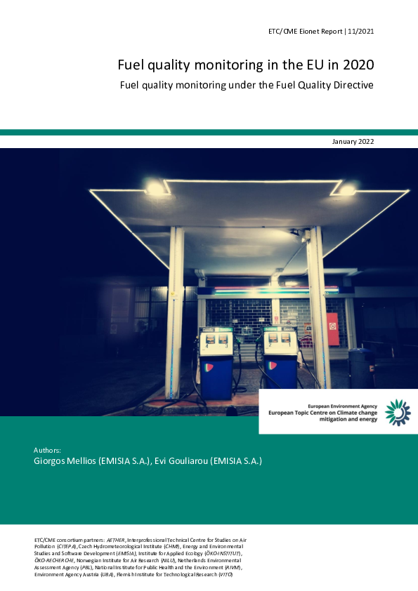 (PDF) Fuel quality monitoring in the EU in 2020