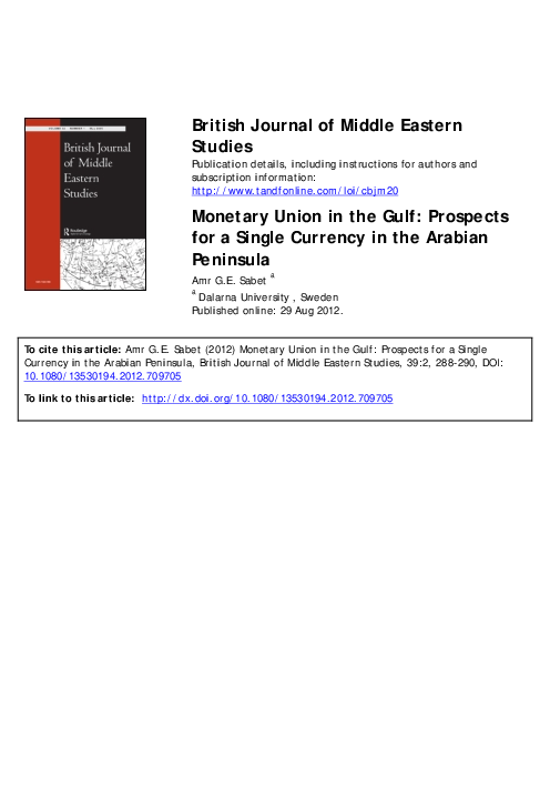 (PDF) British Journal of Middle Eastern Studies | sara bazoobandi ...