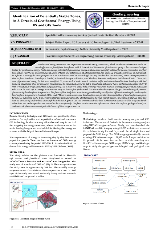 (PDF) Identification of Potentially Viable Zones, in a Terrain of ...