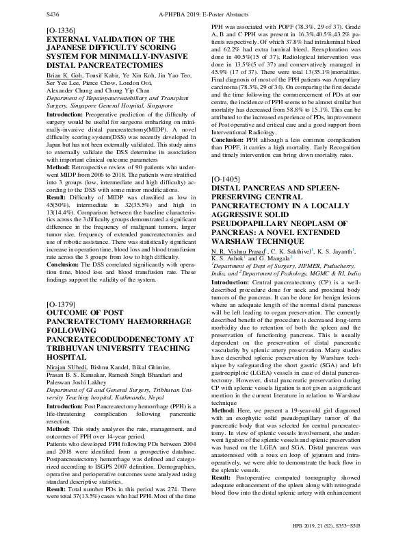 (PDF) External validation of the Japanese difficulty scoring system for ...