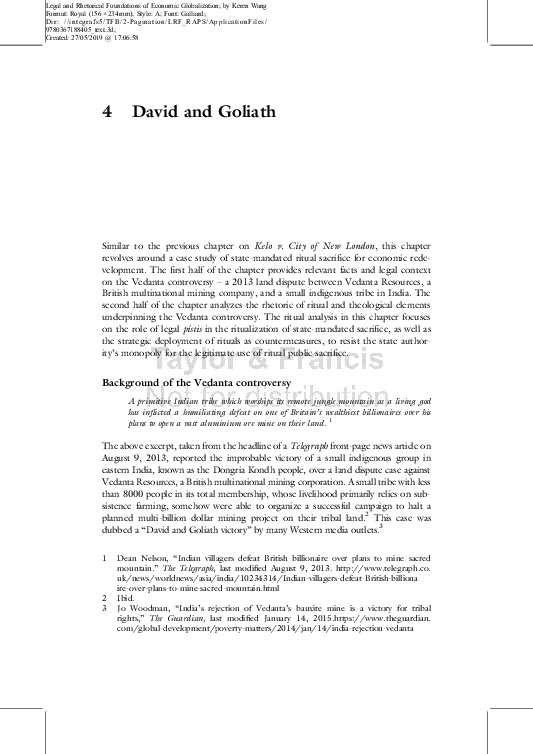 (PDF) David and Goliath