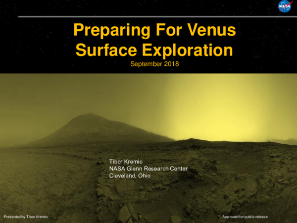 (PDF) Preparing for Venus Surface Exploration