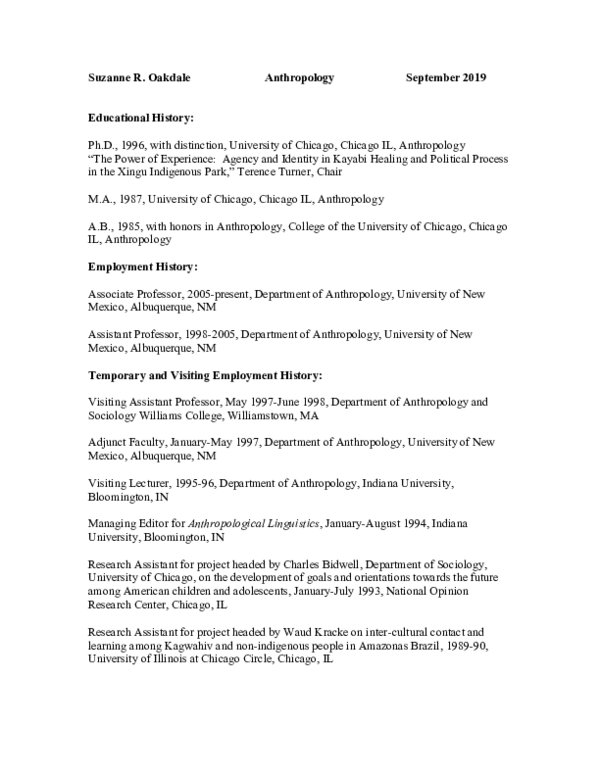 (PDF) The power of experience : agency and identity in Kayabi healing ...