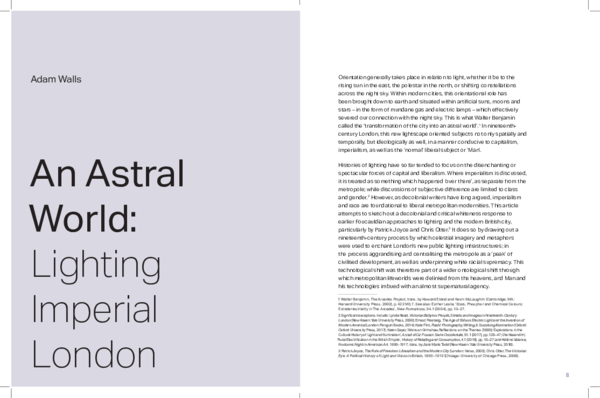 (PDF) An Astral World: Lighting Imperial London