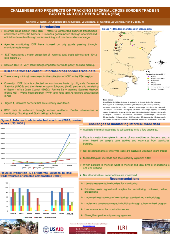 (PDF) Challenges and Prospects of Tracking Informal Cross Border Trade ...