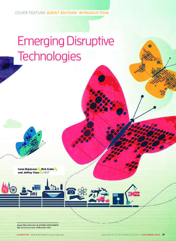 (PDF) Emerging Disruptive Technologies