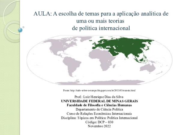 (PPT) Aula Teoria Critica DCP UFMG A escolha de temas 12 laminas | Luiz ...