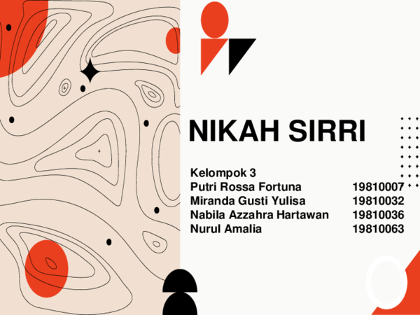 (PDF) PPT NIKAH SIRRI