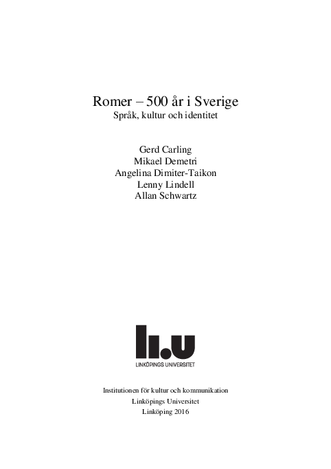 (PDF) Romer : 500 år i Sverige