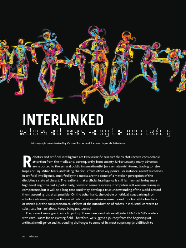(PDF) Interlinked. Machines and humans facing the 10101 century