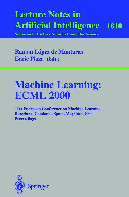 (PDF) Machine Learning: ECML 2000