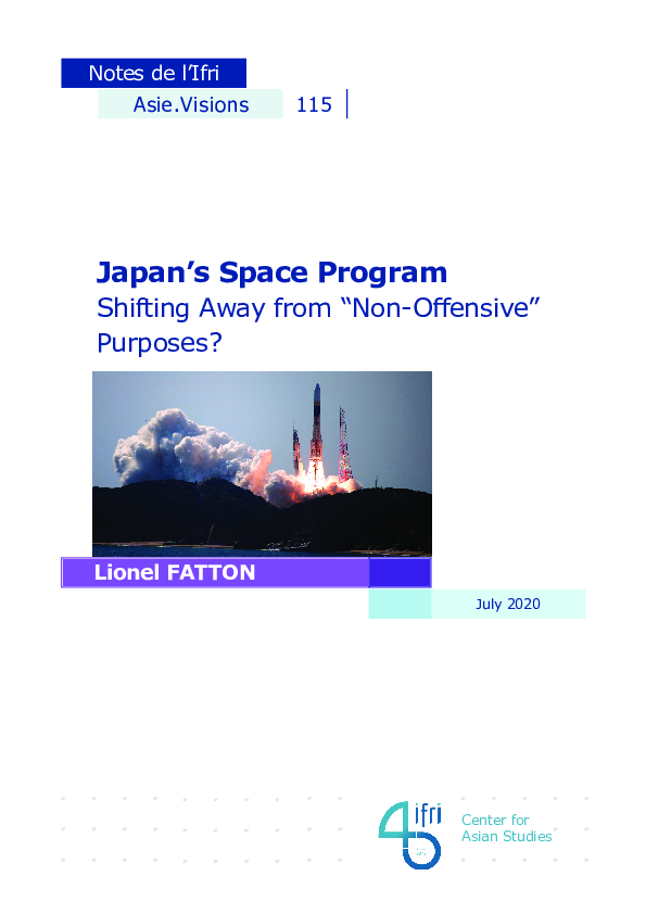Japan’s Space Program: Shifting Away from ‘Non-Offensive’ Purposes?