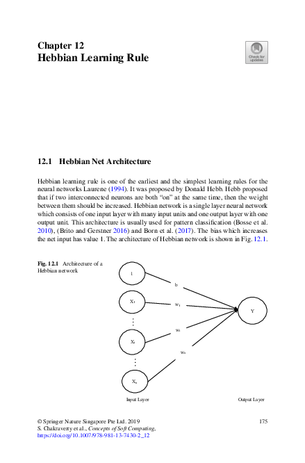 (PDF) Hebbian Learning Rule