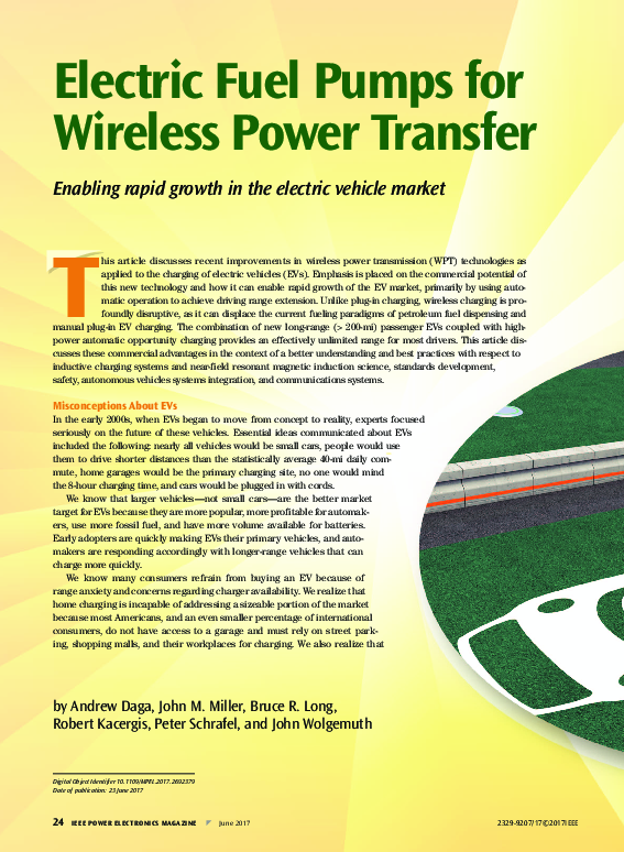 (PDF) Electric Fuel Pumps for Wireless Power Transfer: Enabling rapid ...