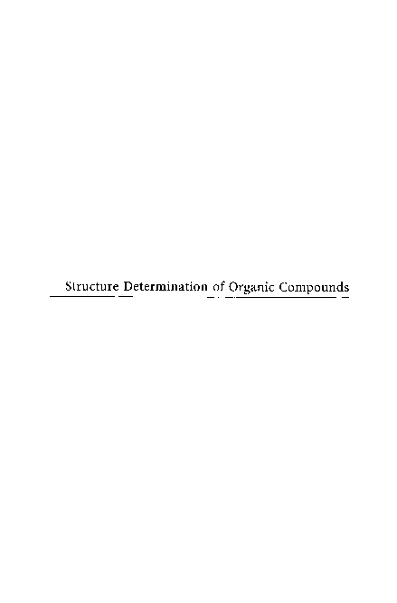 (PDF) Structure Determination of Organic Compounds (PDF) Structure Determination of Organic Compounds