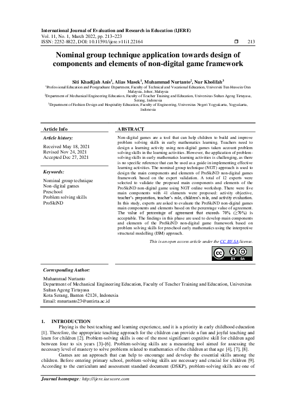 (PDF) Nominal group technique application towards design of components and elements of non ...