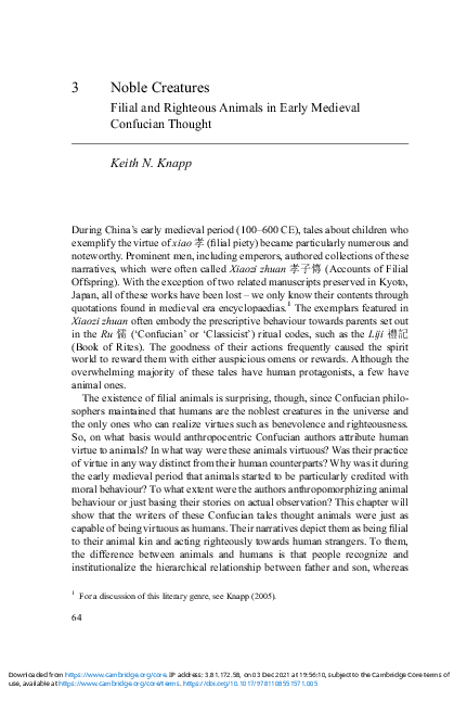 (PDF) Noble Creatures