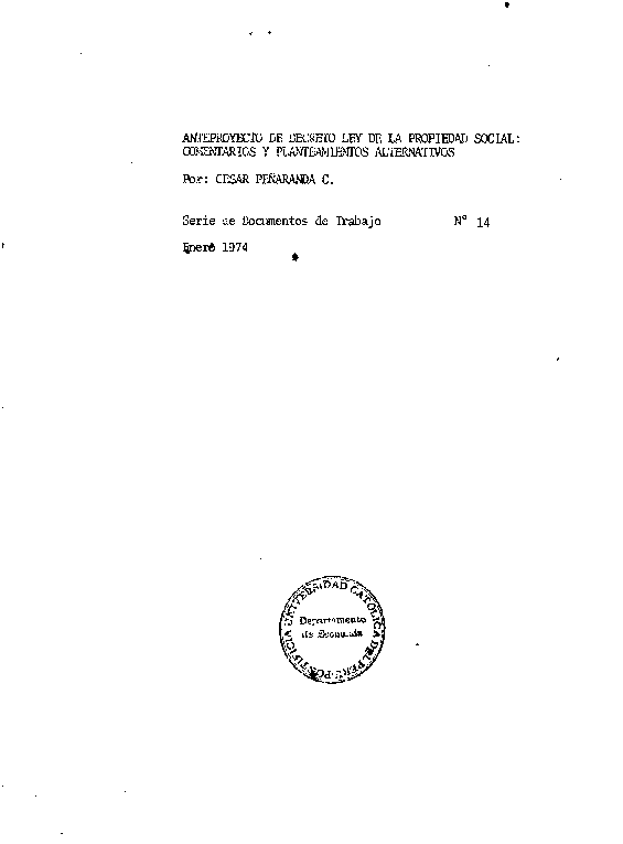 (PDF) Anteproyecto de decreto ley de la propiedad social: comentarios y ...