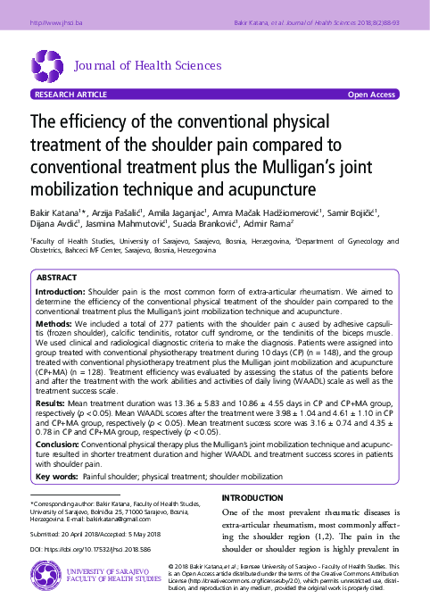 (PDF) The efficiency of the conventional physical treatment of the ...