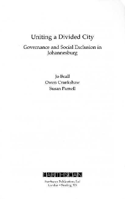 (PDF) Introduction to a Divided City