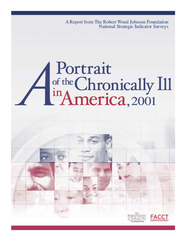(PDF) A Portrait of the Chronically Ill in America, 2001
