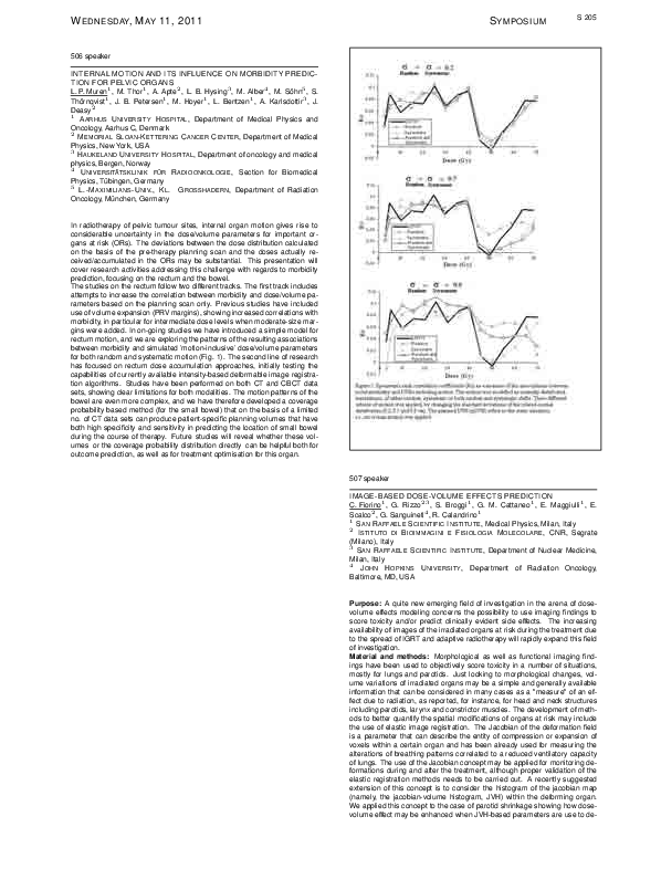 (PDF) 506 speaker INTERNAL MOTION AND ITS INFLUENCE ON MORBIDITY ...