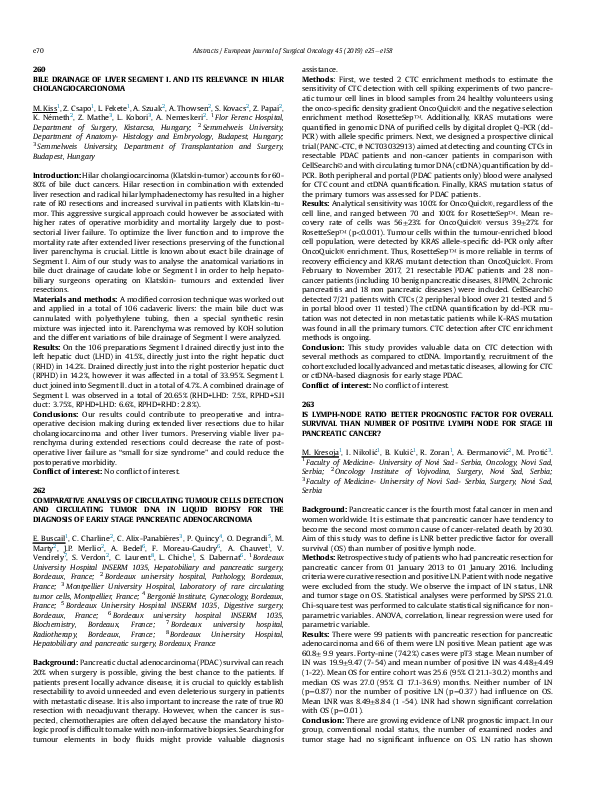 (PDF) Bile drainage of liver segment I. and its relevance in hilar ...
