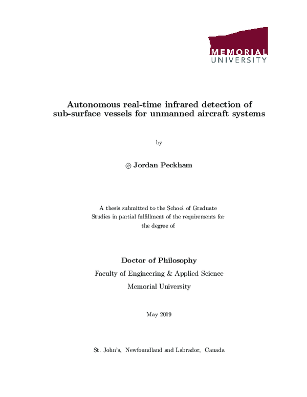 (PDF) Autonomous real-time infrared detection ofsub-surface vessels for ...