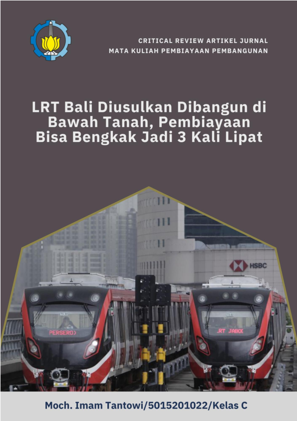 (PDF) LRT Bali Diusulkan Dibangun di Bawah Tanah, Pembiayaan Bisa ...