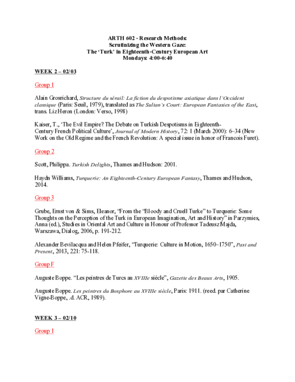 (PDF) Distribution of Readings: Scrutinizing the Western Gaze: The ...