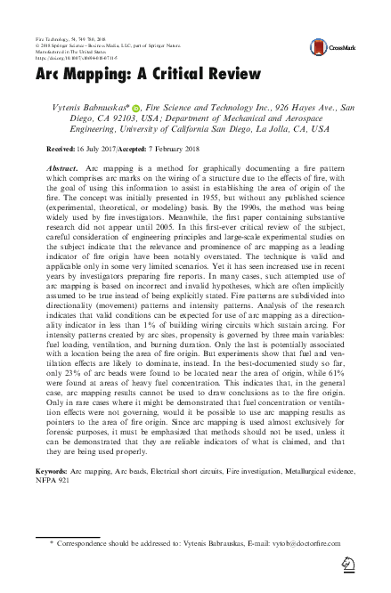 (PDF) Arc Mapping: A Critical Review