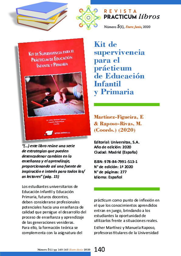(PDF) Recensión del libro: Kit de Supervivencia para el Prácticum de ...
