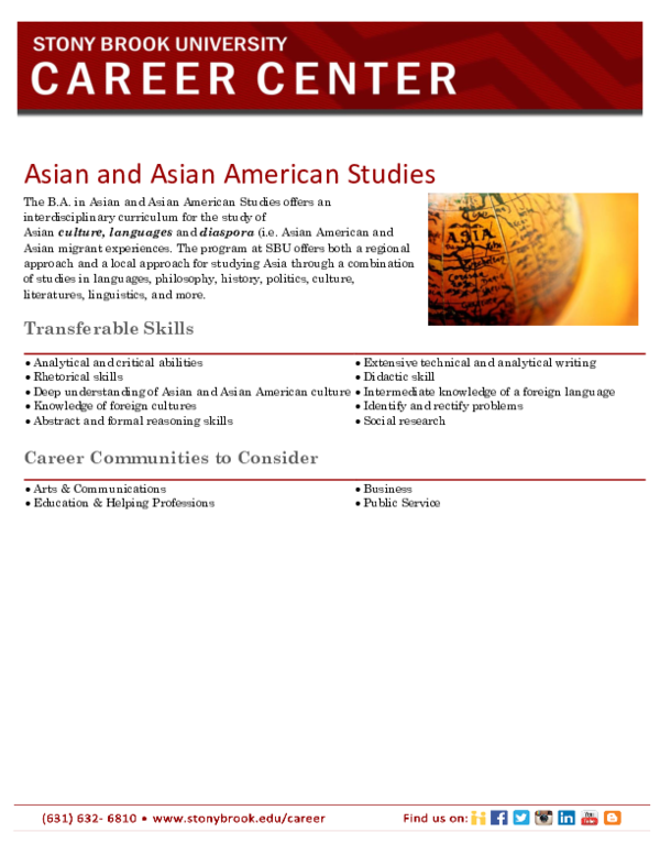 (PDF) Asian and Asian American Studies