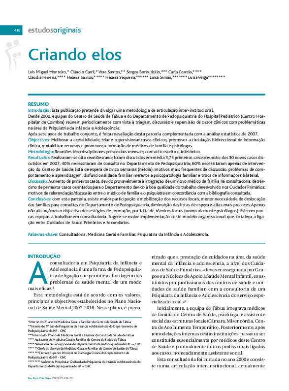 (PDF) Criando elos