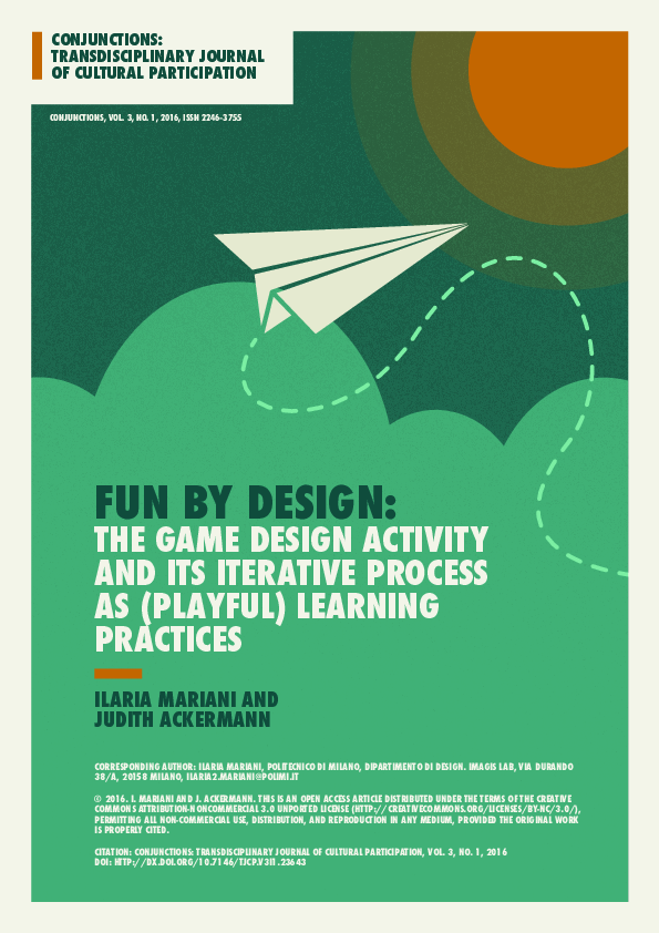 (PDF) Fun By Design: The Game Design Activity and Its Iterative Process ...