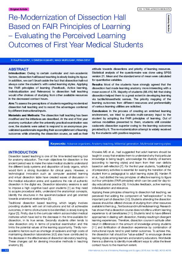 (PDF) Re-Modernization of Dissection Hall Based on FAIR Principles of ...