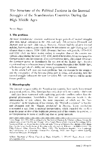 (PDF) The Structure of the Political Factions in the Internal Struggles ...