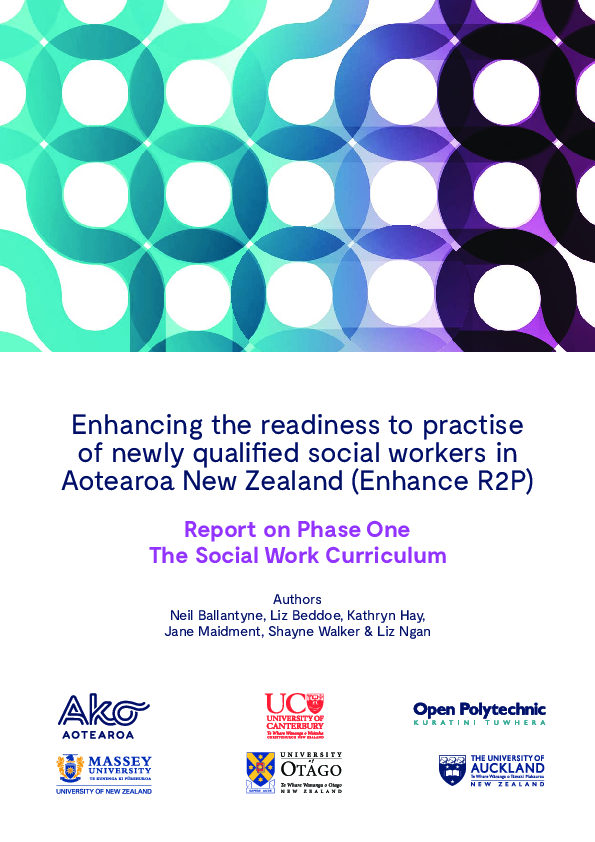 (PDF) Report on Phase One: The social work curriculum