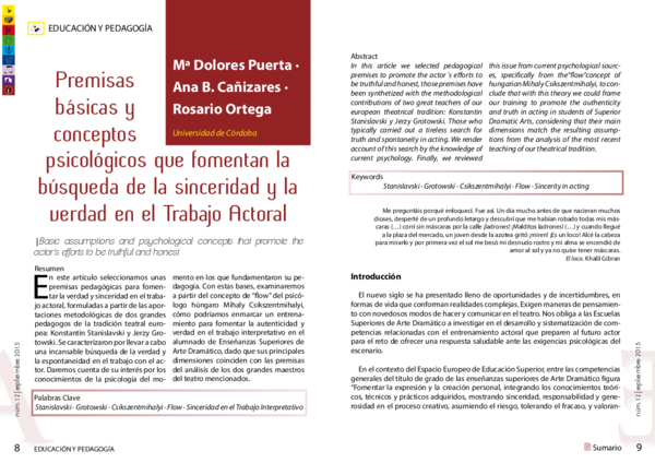 (PDF) Premisas básicas y conceptos psicológicos que fomentan la ...