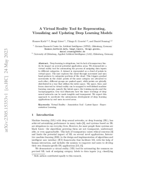 (PDF) A Virtual Reality Tool for Representing, Visualizing and Updating ... (PDF) A Virtual Reality Tool for Representing, Visualizing and Updating ...